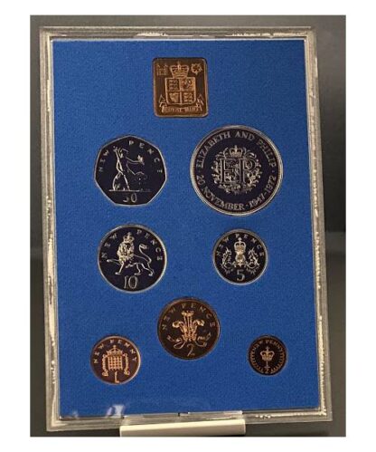 Limited Edition 1972 UK Proof Annual 7 Coin Set - NZ Collect