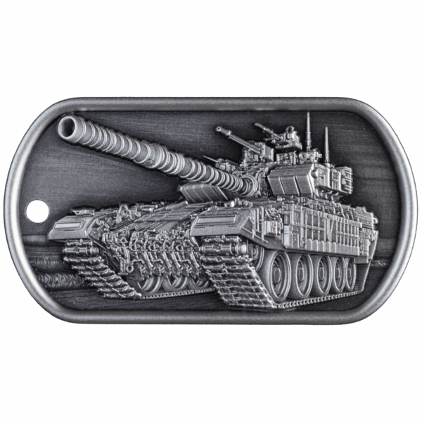 Military Tags Army 1 oz Silver Antiqued Bar - NZ Collect